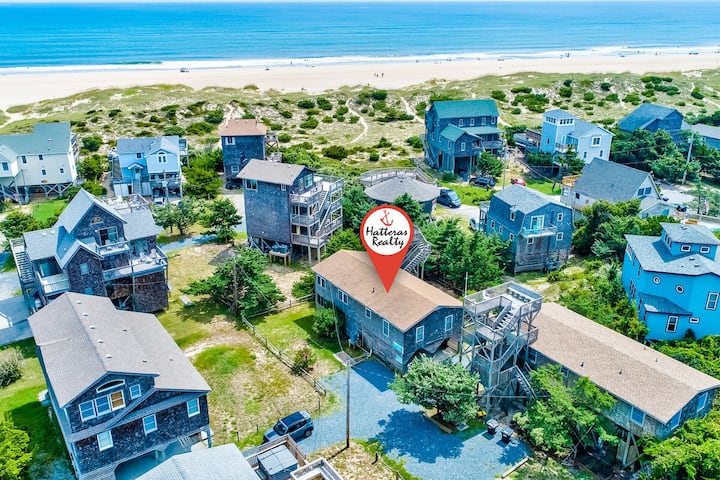 Island Time Avon:dog-friendly W/beach Access, Pool - Outer Banks, NC