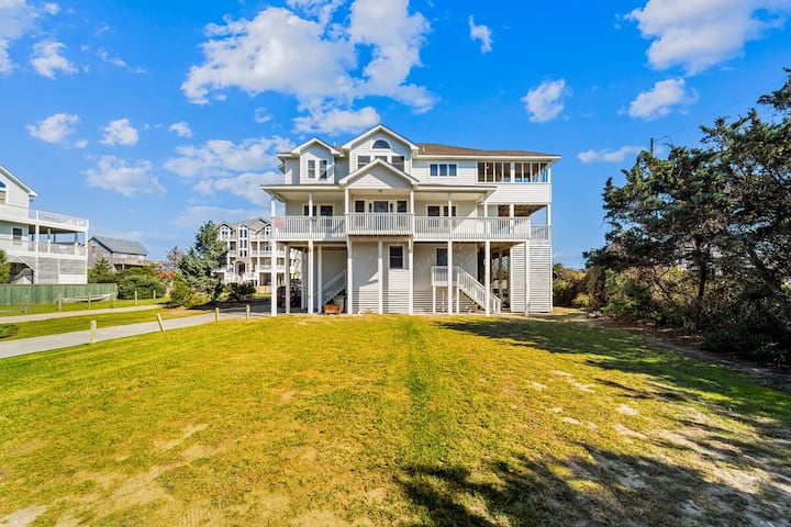 Ocean-view Home With Pool, Hot Tub, Grill, Decks - アウター・バンクス, NC