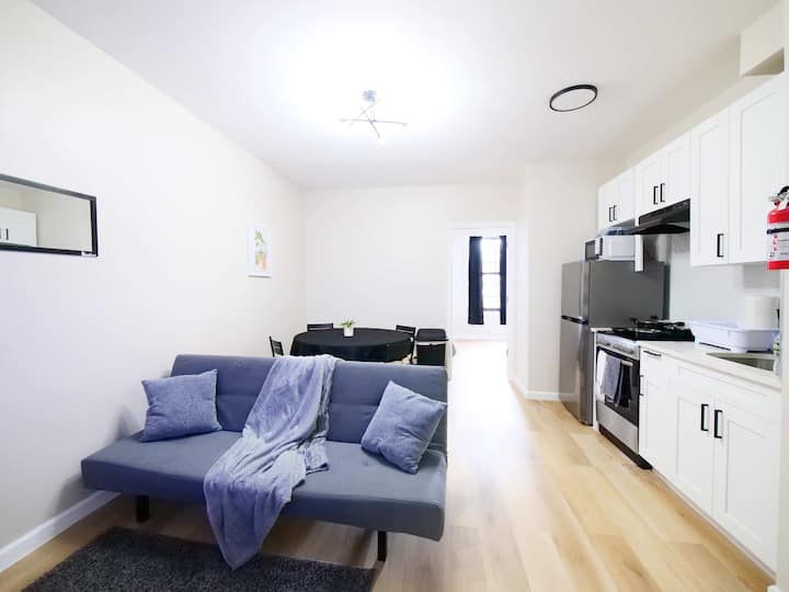 Bright 1br Getaway -Free Wi-fi + Mins To Nyc - Paterson, NJ