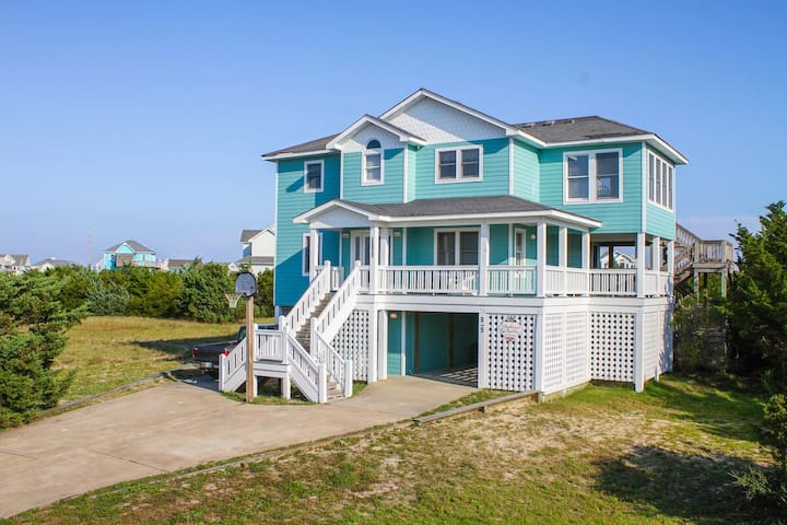 7br Lakefront | Dog Friendly | Pool | Tennis | W/d - Outer Banks, NC