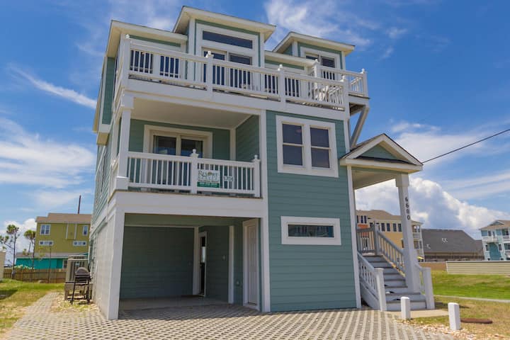 Obx Semi-oceanfront | Pool + Walk To Beach - Nags Head, NC