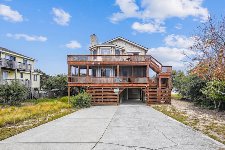 Duck Retreat W/ Private Pool & Hot Tub - Duck, NC