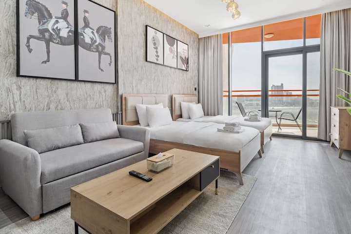 Luxury Silicon Oasis Studio • Near Mall & Airport - Dubái