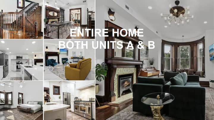 Historic-11br/7.5ba-parking+by Metro+chefs Kitchen - Washington, D.C.