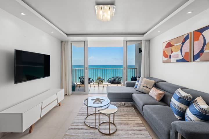 Beachfront 2b/2b * King Bed * Isla Verde * Parking - San Juan