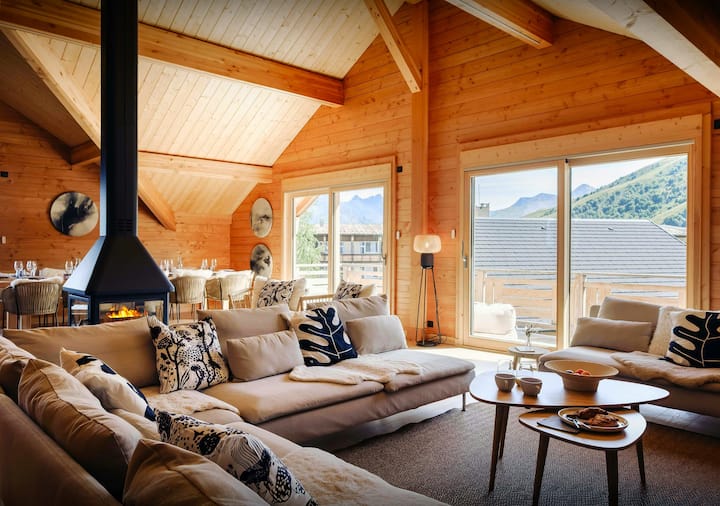 Séjour Moderne Avec Spa Et Terrasses - Saint-Sorlin-d'Arves