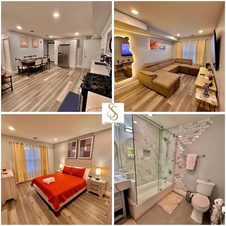 The Brand New Suite: 2br Perfect For 6 Guests - Paterson