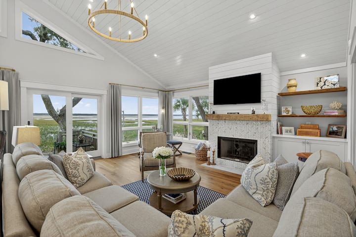 Impeccable River Views! Luxury West Beach Home! - Kiawah Island, SC