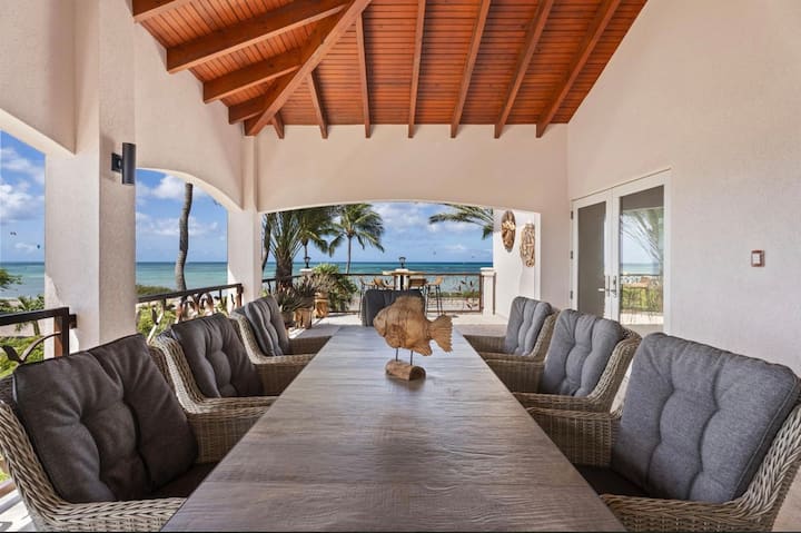 5 Star Oceanfront 5br /5.5ba Villa, Pool, Malmok - Aruba