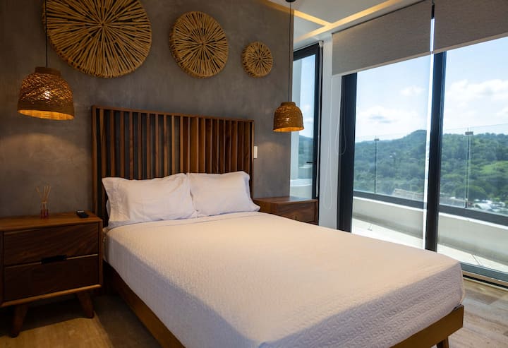 Modern Apartment With Rooftop Pool & Gym - Sayulita