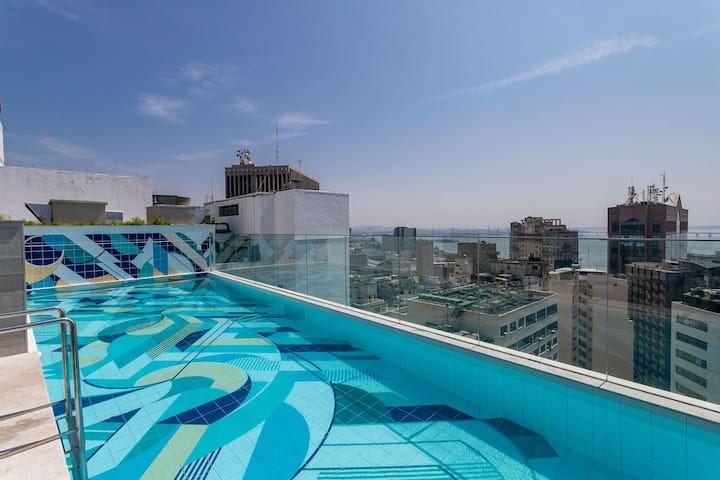 Estúdio Moderno No Centro Do Rio – Skylux - Rio de Janeiro