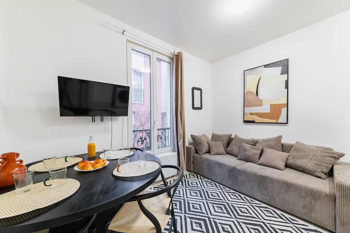 Appartement Cosy Hopital Bichat - Paris 18 - 4p - Brochant - Paris