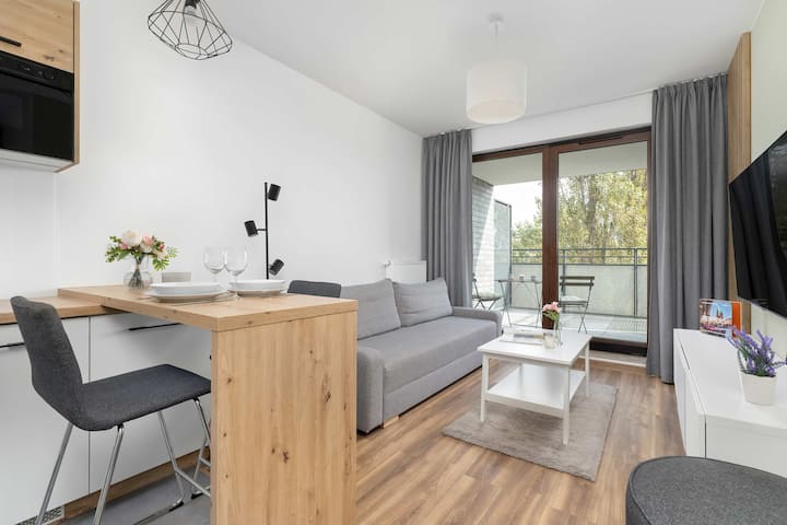 Kijowska 5 | Modern Apartment | Balcony | Parking - Kraków