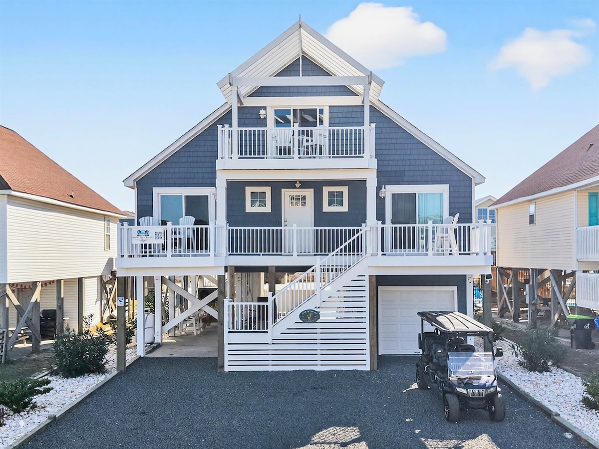 Steps to Beach, Private pool, 6pass golf cart incl - Houses for Rent in ...