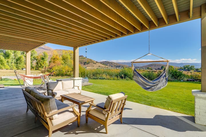 Family Wasatch Mountain Fun! Spacious Utah Home - Midway, UT