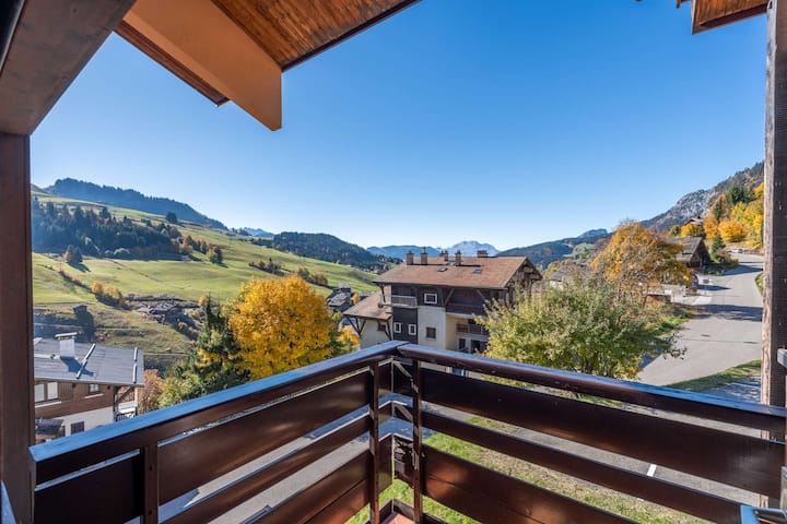 Lessy A : Duplex Lumineux Avec Vue Sur Les Montagn - Le Grand-Bornand