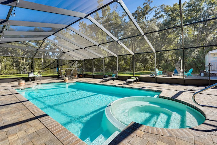 Suwannee River Retreat: Pet Friendly, Private Dock - Branford, FL