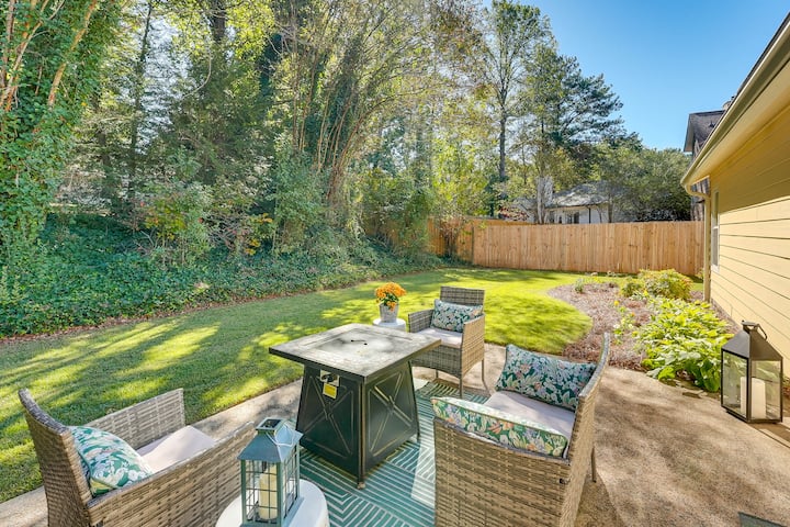 2 Mi To Ksu: Family Home W/ Games, Near Parks - Kennesaw, GA