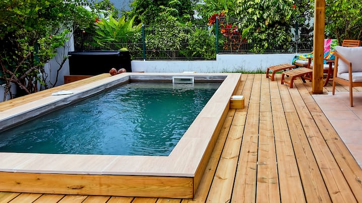 Villa Bleue Papaye - Marie-Galante