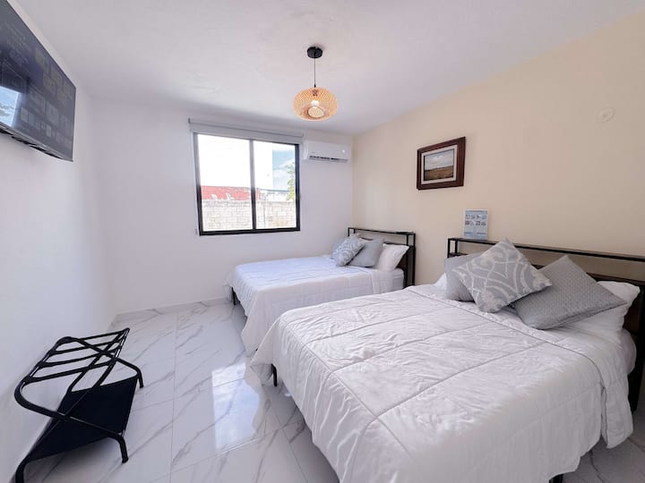 Modern Quadruple Boutique Suite In Downtown (202) - Cancún