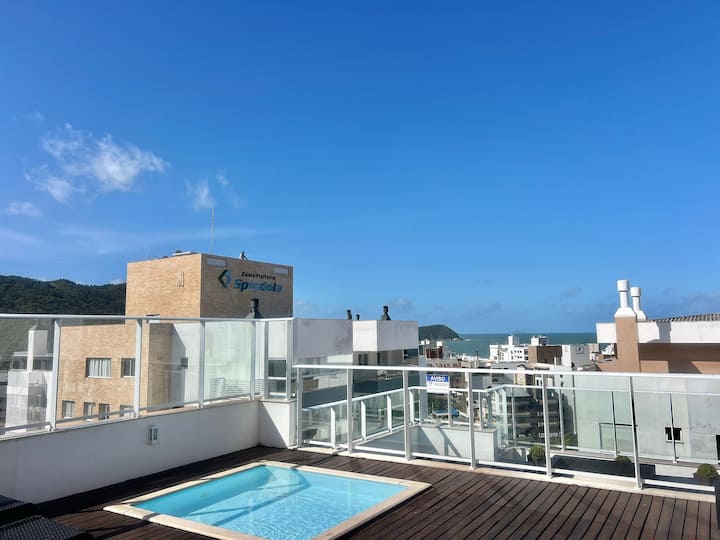 Perfeito! Apto Na Praia De Palmas! - Cc01j - Governador Celso Ramos