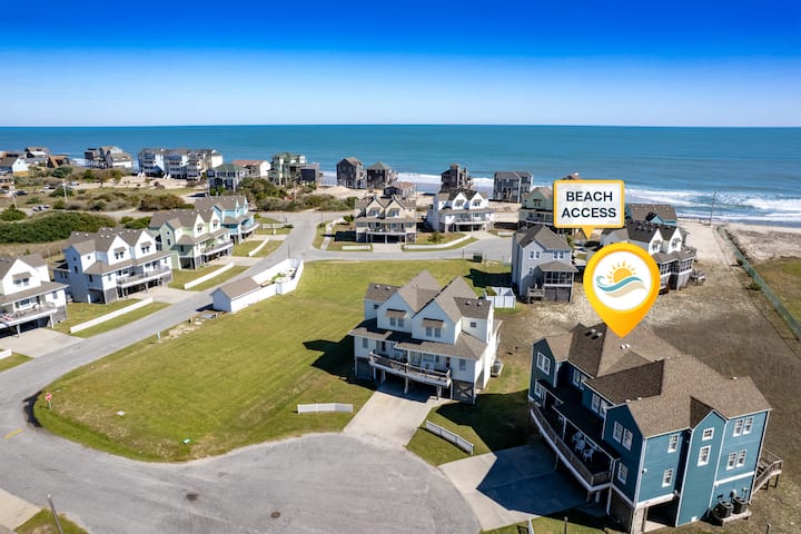 Whale - Steps To Beach | Dog-friendly Buxton Stay - Hatteras Island, NC