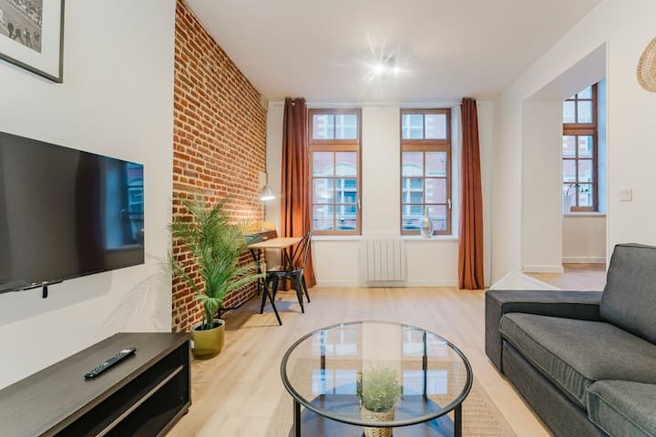 Deux Pièces éQuipé Charmante Rue Du Vieux-lille - Lille