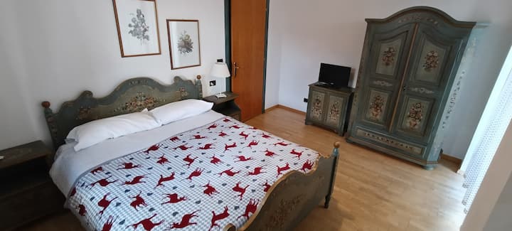 Suite-sdb Privée Avec Douche-vue Sur Montagne - Vigo di Fassa