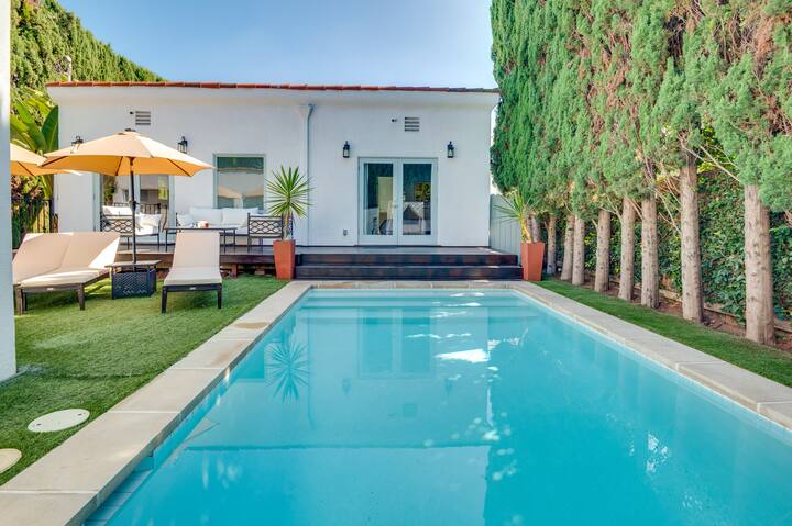 1 Block To Melrose Ave! Bright Home W/ Pool - West Hollywood, CA