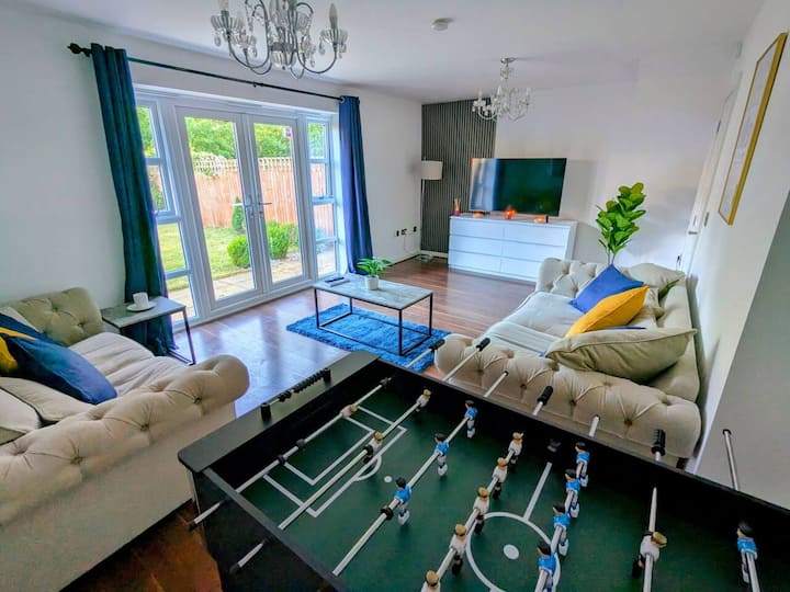 5bedroom|longstaydiscount|freewifi|freeprvparking - Manchester
