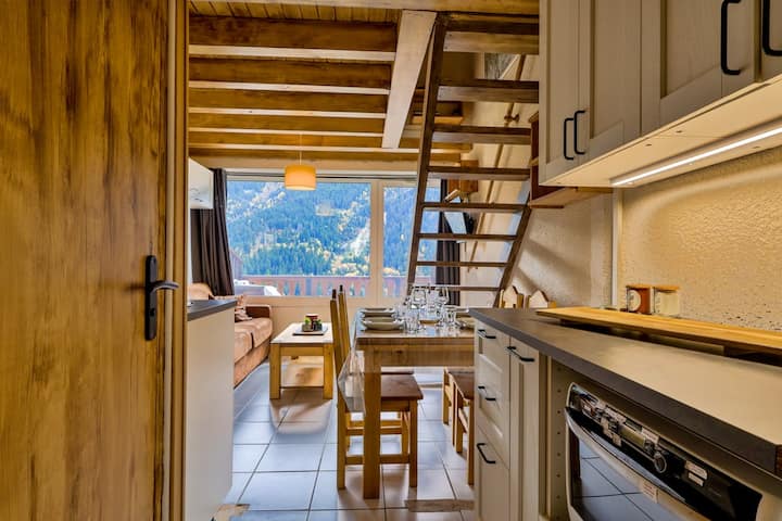 Ravine – Charming Apartment With Panoramic View - Champagny-en-Vanoise