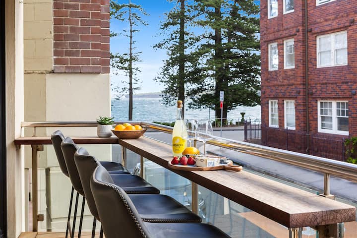 Manly Muse With Water View And Lock Up Garage - Manly