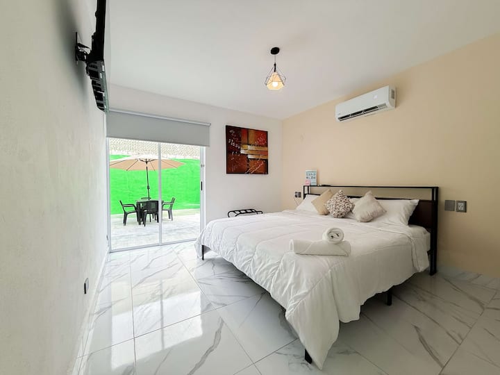 Modern King Boutique Suite In Downtown (101) - Cancún