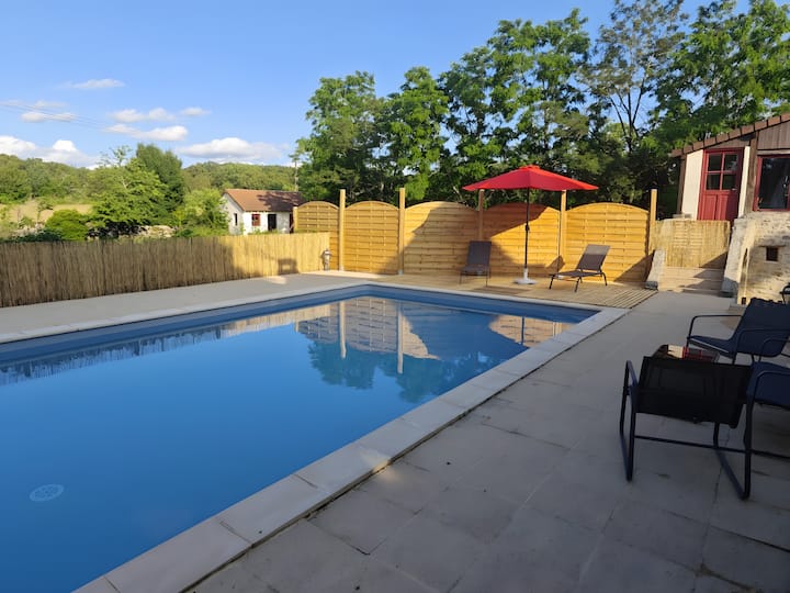 Mas De Palaille, Piscine Et Nature - Cajarc