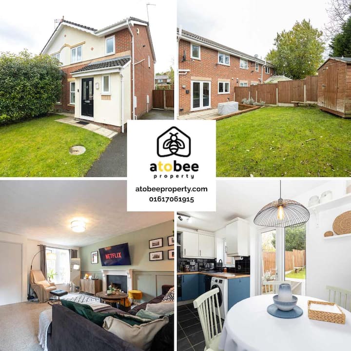 Cosy Home In Whitefield - Driveway Parking - Bury