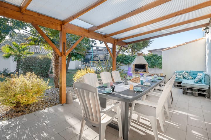 Jacuzzi, Maison Pour 11 Au Calme, Plage à 500m - La Plaine-sur-Mer