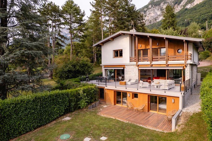 Villa Sarmaz – Accès Direct Au Lac Et Ponton Privé - Annecy