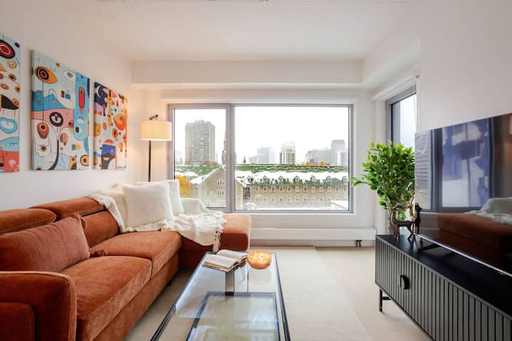 Comfort & Style In Mtl | Free Indoor Parking - Lasalle