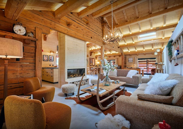 Séjour Charmant Pour 14 Avec Sauna Et Cheminée - Le Grand-Bornand