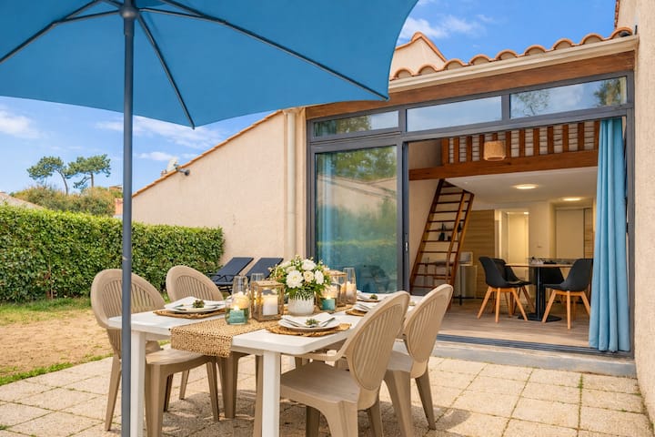 Maison Mitoyenne Proche Port De Plaisance Et Golf - Jard-sur-Mer