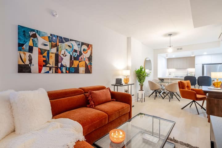 Modern Retreat In Mtl|rooftop+free Indoor Parking - Lasalle