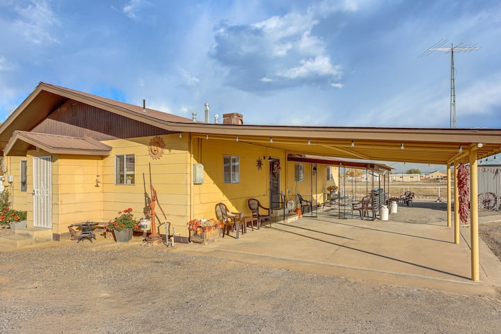 On 17-acre Lot W/ Barn & Patio: Rural Aztec Home - Bloomfield, NM