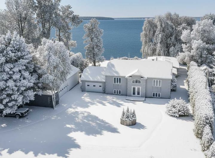 Piscine Intérieur Chauffée | Maison Au Bord Du Lac - Mirabel