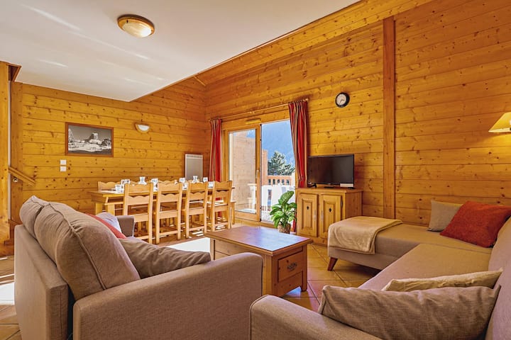 Rochu – Spacieux 10 Pers Piscine, Vue Montagne - Courchevel 1850