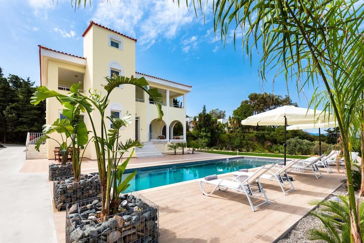 Sunset View Paradisi Villa - Aéroport de Rhodes (RHO)