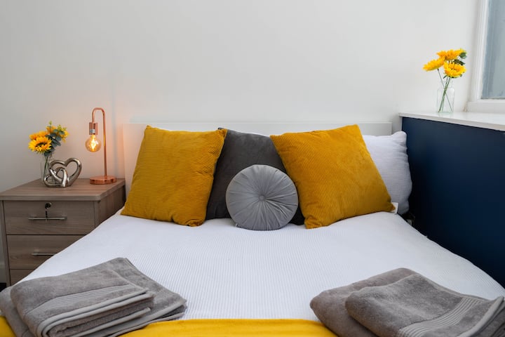 Sky 1-appartement-salle De Bain Privée-vue Ville - Bradford, United Kingdom