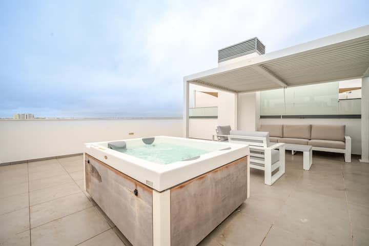 Holidayspt - Sunset At Lux Terrace - 2 Bedroom Apt - Faro