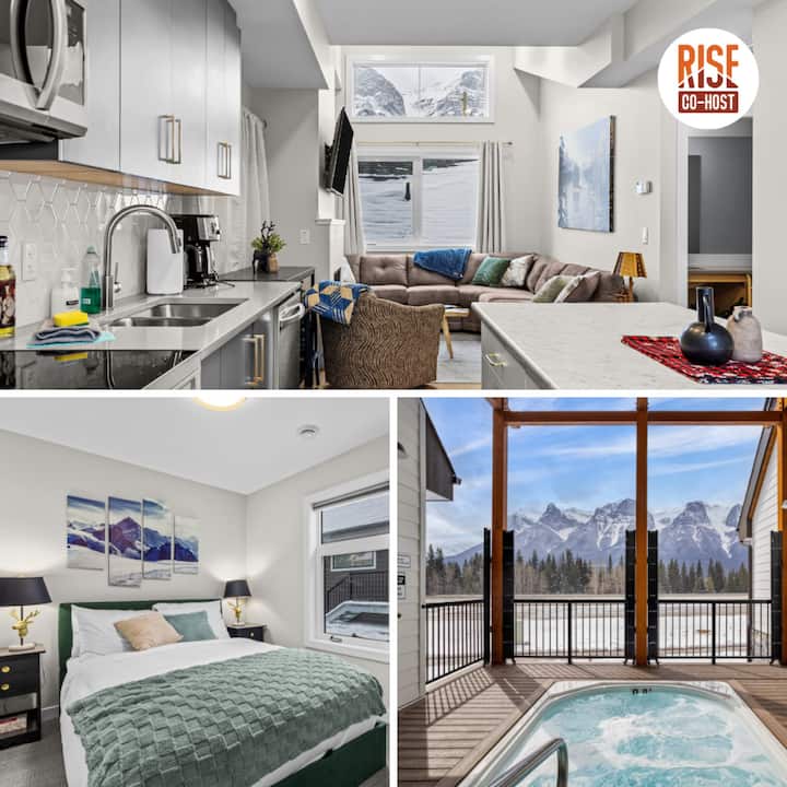 3-bed Townhome |Mtn Views | Hot Tub | Fireplace - Canada