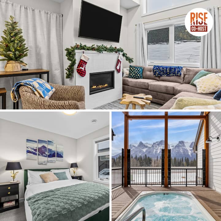 3-bed Townhome |Mtn Views | Hot Tub | Fireplace - Canada