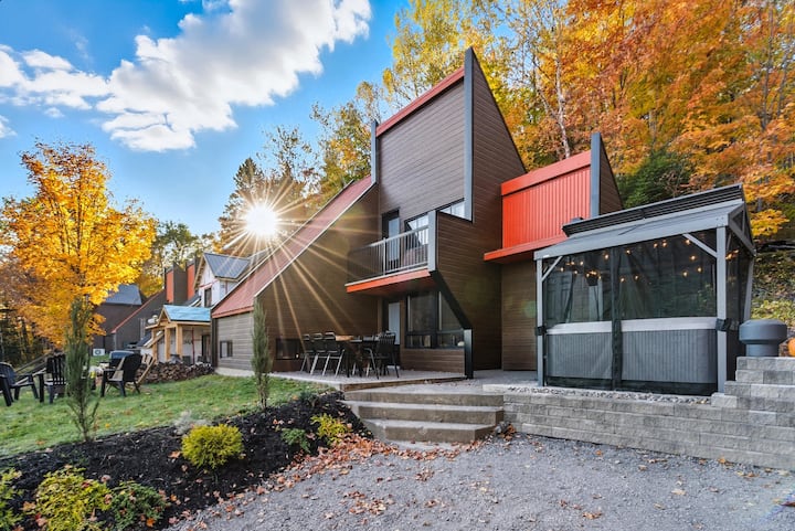 Ski-in/ski-out, Spa Et Vue Sur La Nature | Alpengl - Lac-Etchemin